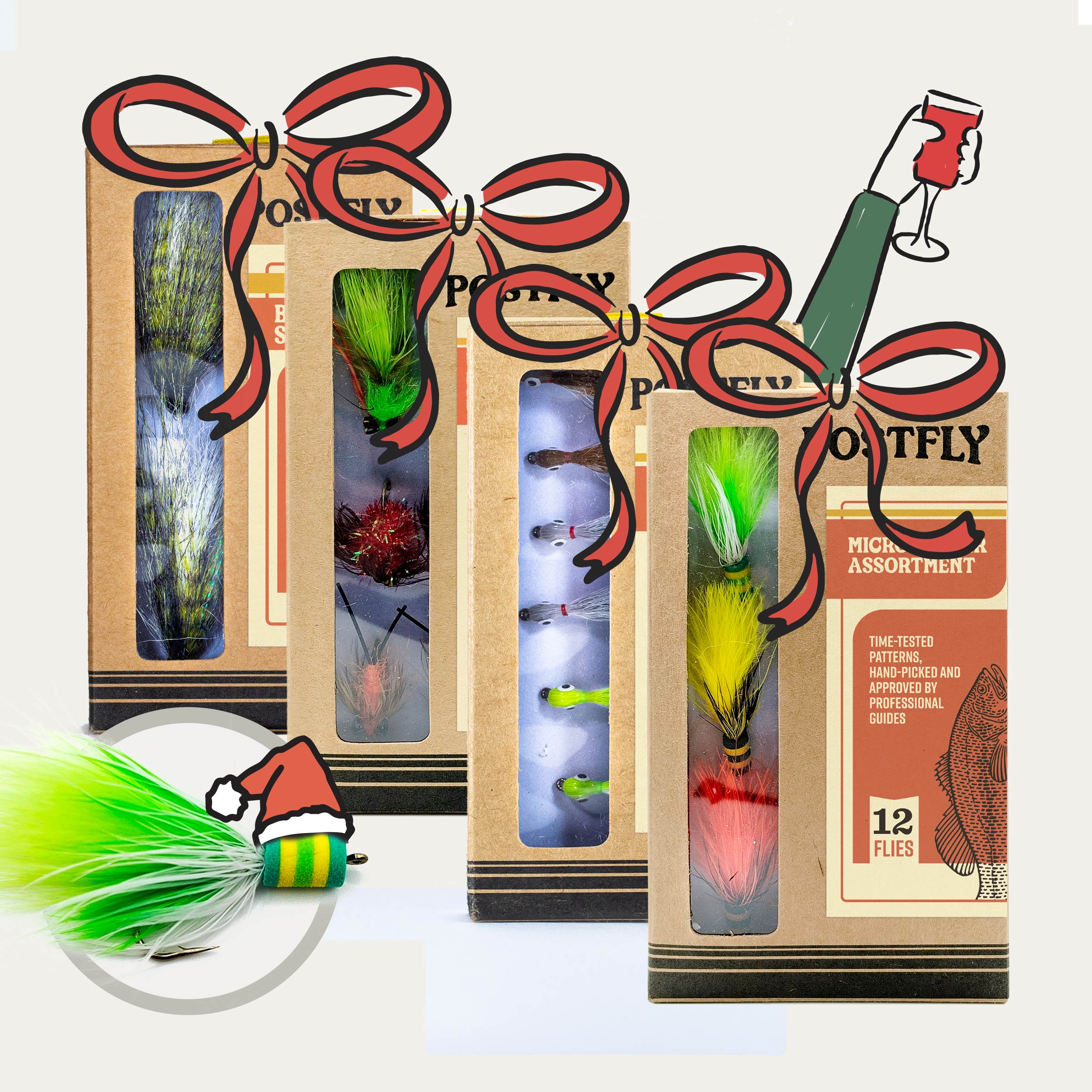 Ultimate Warmwater Fly Assortment Gift Bundle – Postfly